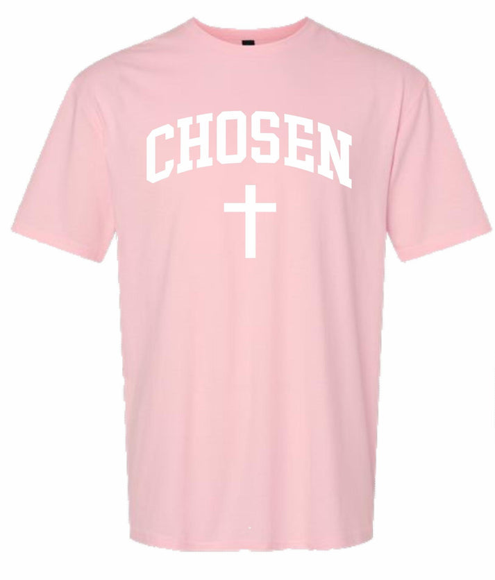 Chosen - Heather Light Pink – Three Sons Threads
